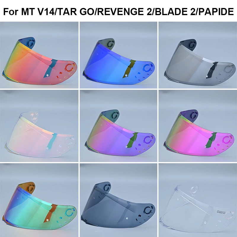 Helmet Shield for MT-V-14 MT Motorcycle Helmet Only for Model RAPID ...