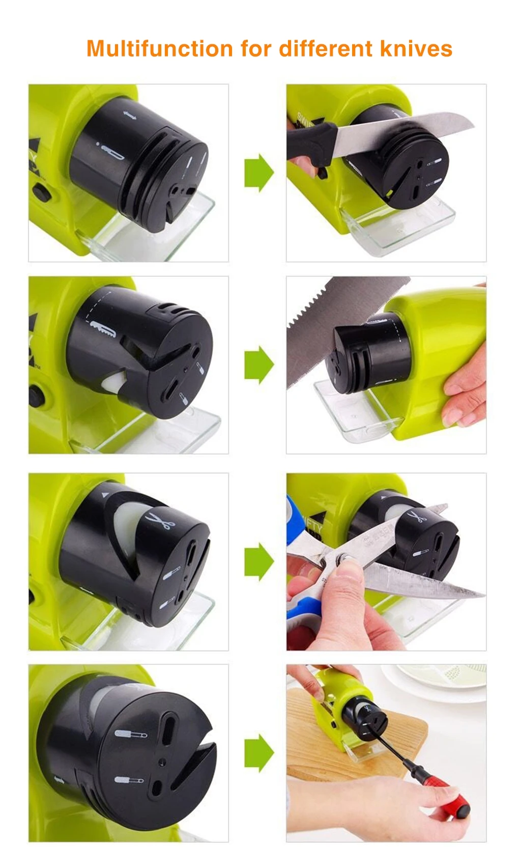 [(10)Electric sharpener]