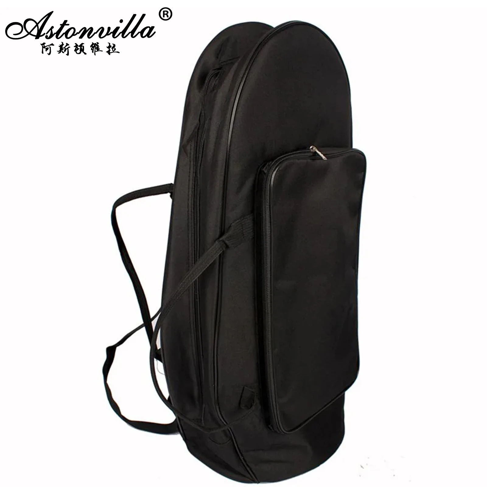 Tenor-Horn-Gig-Backpack-Baritone-Case-Black-Waterproof-Oxford-Cloth ...
