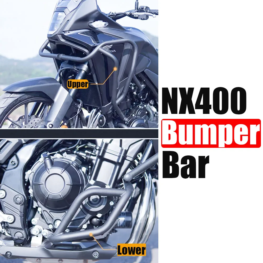 NX400-Anti-Crash-Bar-Motorcycle-Anti-Fall-Protection-Kit-For-Honda-NX ...