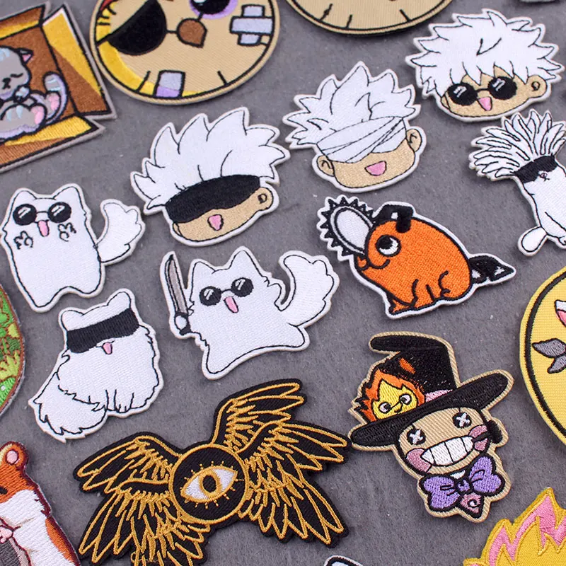 Anime-Patches-For-Clothes-Stripes-DIY-Game-Clothing-thermoadhesive ...