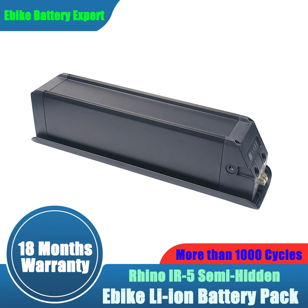 Extra Battery Pack 48V 14Ah 36V 17.5Ah Li-ion Replacement Akku for 750W ...