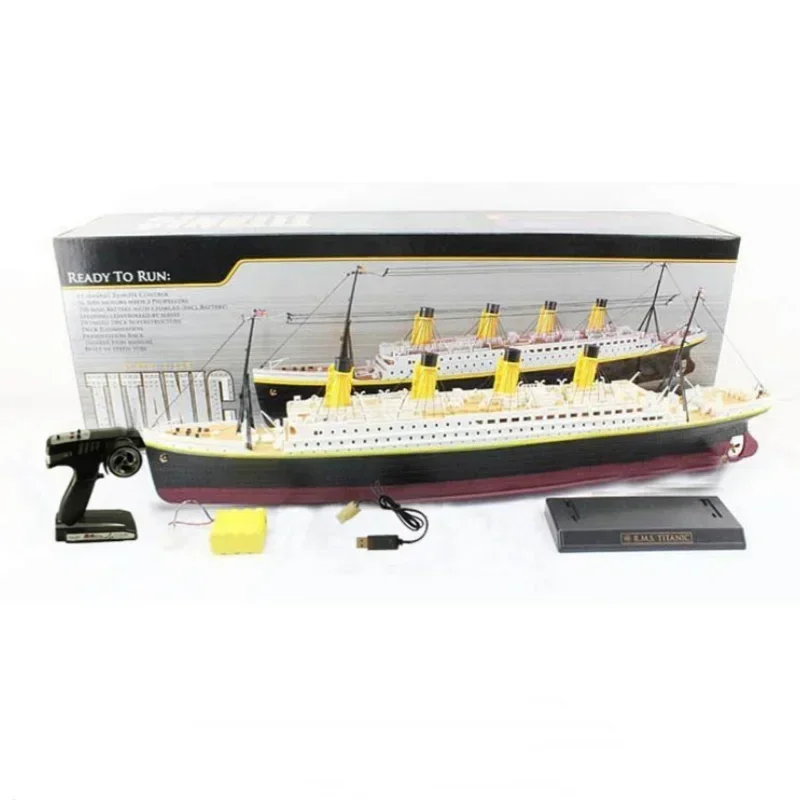 Remote-Control-Titanic-Ship-Cruise-Ship-Water-Toy-Model-Diy-Assembly ...