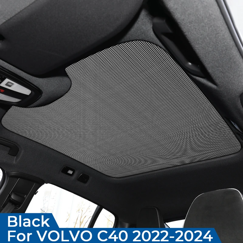 For VOLVO C40 2022-2024 Car Sunroof Sunshade Cooling Heat Insulation ...