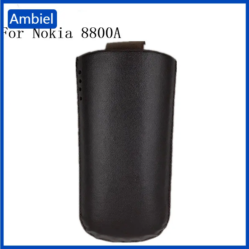 حافظة هاتف جلدية أصلية لهاتف نوكيا 8800 8800A حافظة واقية 8800 8800A|جرابات وأوقية للهاتف ...