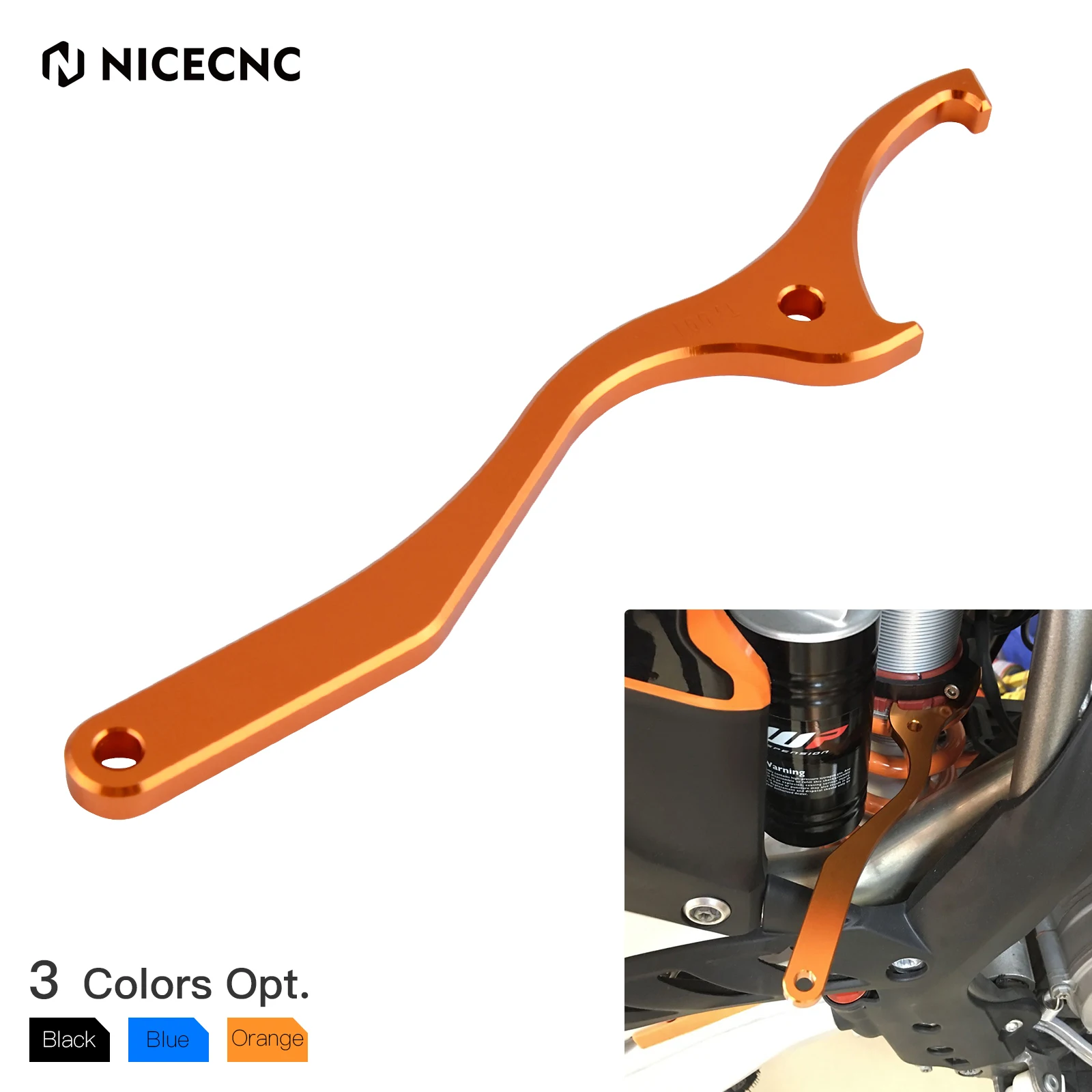 CNC-Rear-Damping-Shock-Spanner-Wrench-For-KTM-125-200-250-300-350-400 ...