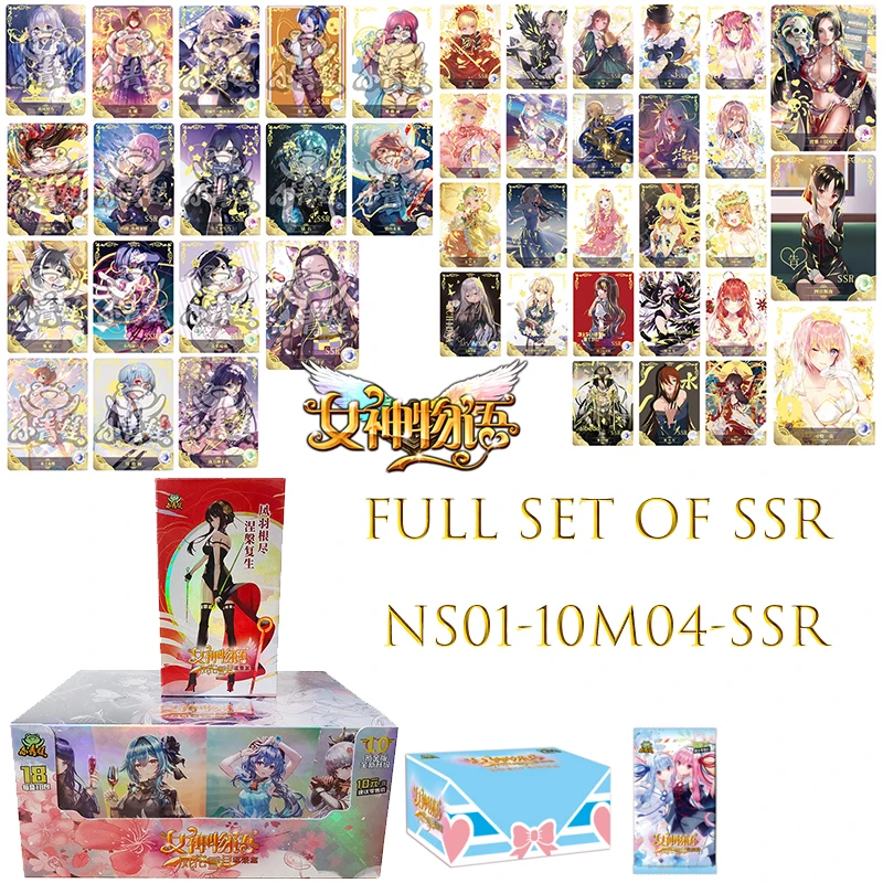 Goddess Story Ns01-10M04 Series Full Set of Ssr Anime Characters ...