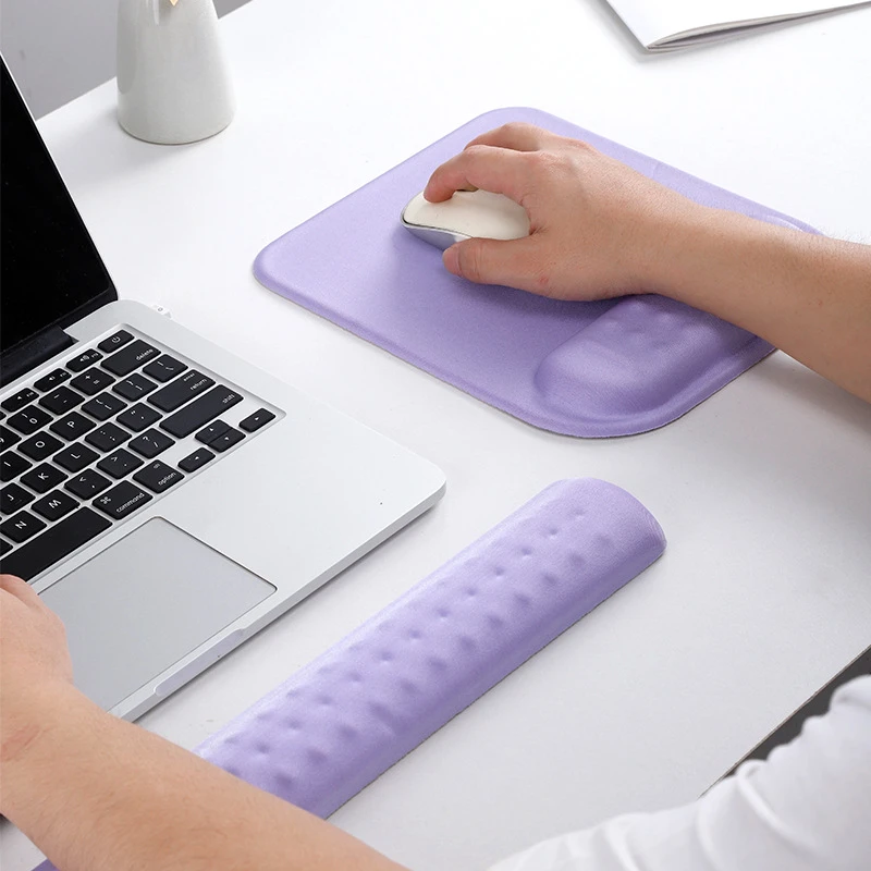 Silicone Mouse Pad Gamer Large Keyboard Computer Desk Pad Gaming Wrist ...
