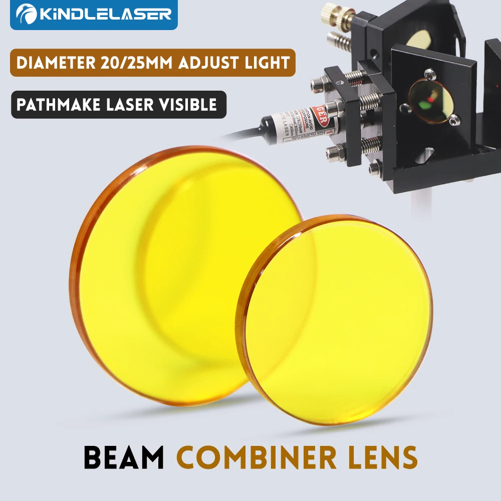 Laser Beam Combiner lens Diameter 20mm 25mm for CO2 Laser Engraving ...