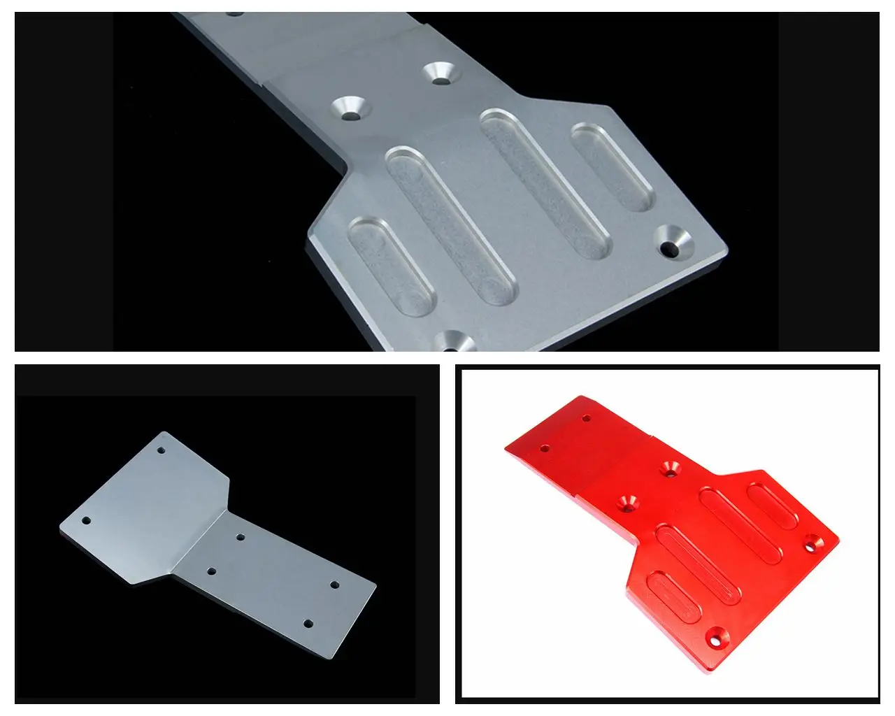 Baja-CNC-alloy-chassis-protect-plate-Baja-skid-plate-1-5-scale-HPI-KM ...