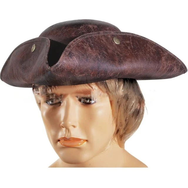Leather Colonial Hat