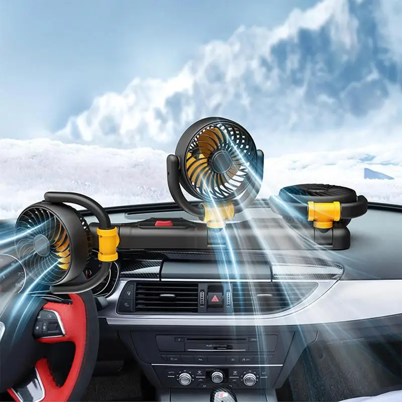 12V Fans For Vehicles Adjustable Auto Fan For Car Electric Vehicle ...