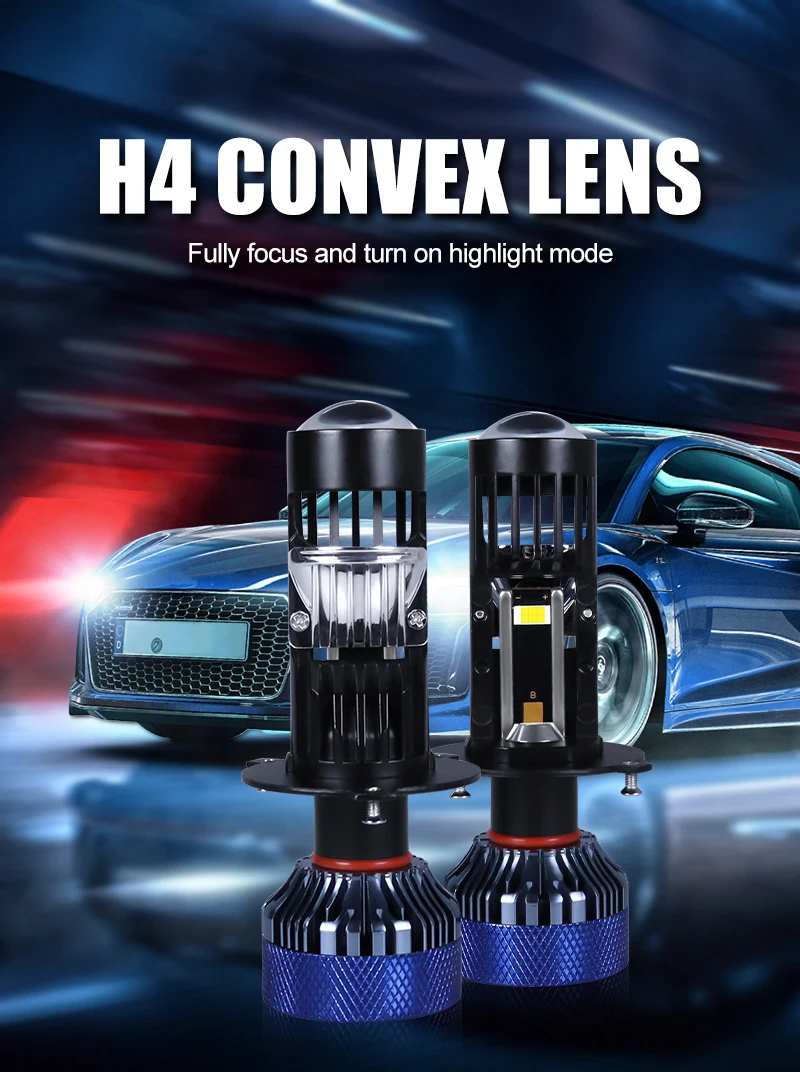 H4-LED-projector-lens-mini-car-headlight-bulb-CSP-chip-high-low-beam ...