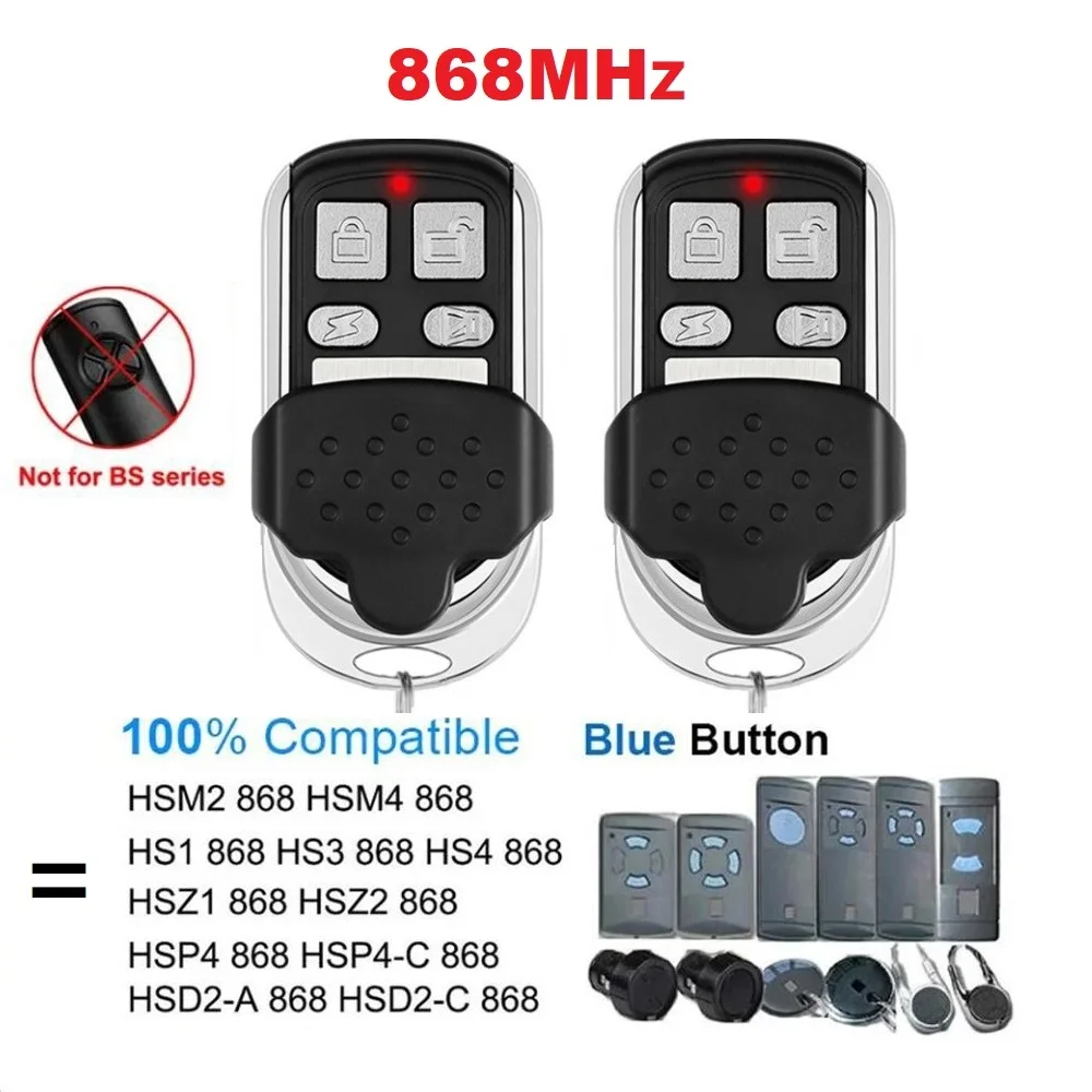 New BELFOX Remote Control 868 HSM2 HSM4 868mhz 3 in 1 Garage Gate Door ...