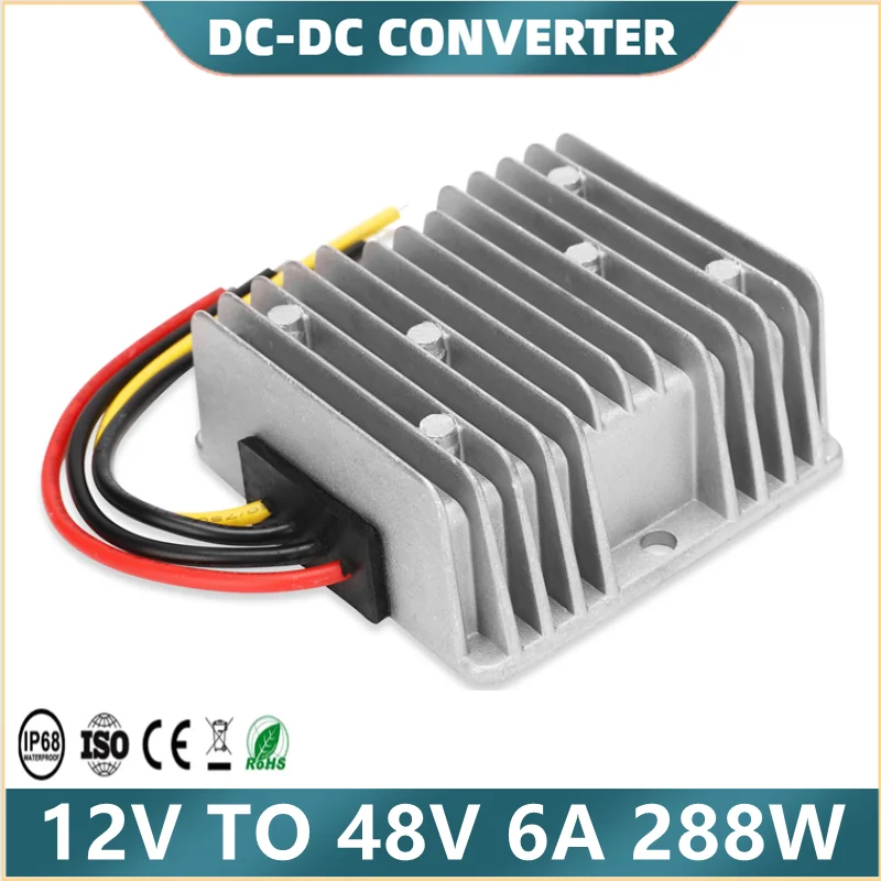 DC-12V-Step-Up-to-48V-6A-Boost-Converter-288W-DC-Regulator-Power ...