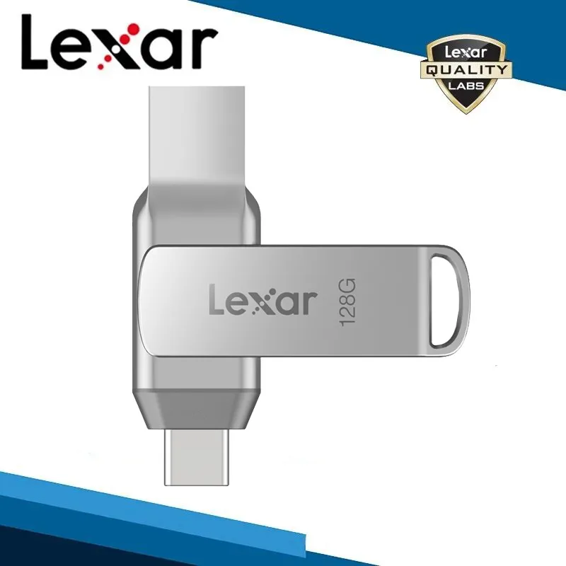 Lexar-JumpDrive-D40T-USB-Type-C-Flash-Drive-128GB-Read-Speed-Up-To ...