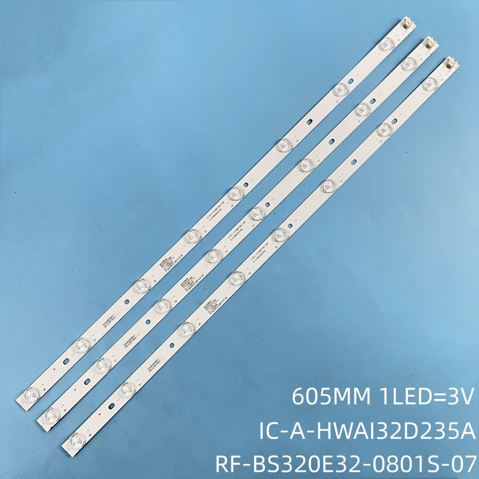 3pcs-LED-bar-For-Akai-LEA-32V24P-SL32WD803-hd-3208-H3260A-RF-BS320E32 ...