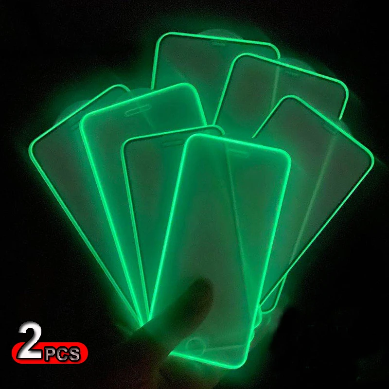 Luminous Screen Protectors for Samsung S22 Plus S21 FE S20 A33 A53 A51 ...
