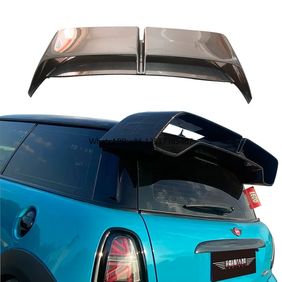 GP3 Style Carbon Fiber Rear Spoiler for MINI COOPER S JCW R56 2007-2012 ...