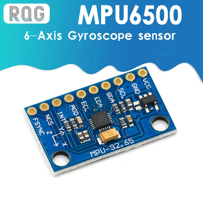 IIC I2C SPI MPU6500 MPU-6500 6-Axis Gyroscope Accelerometer Sensor ...