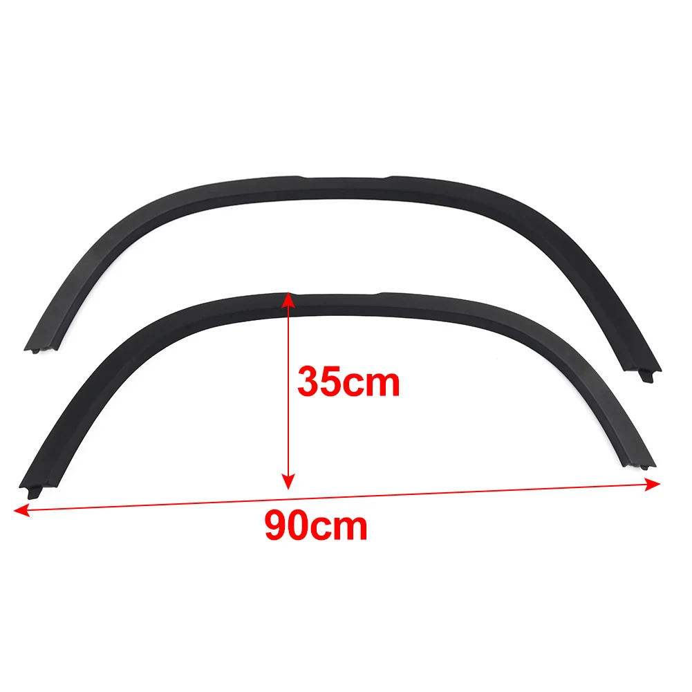 1Pc Plastic Matte Black Front Fender Moulding Wheel Arch LR147926 ...