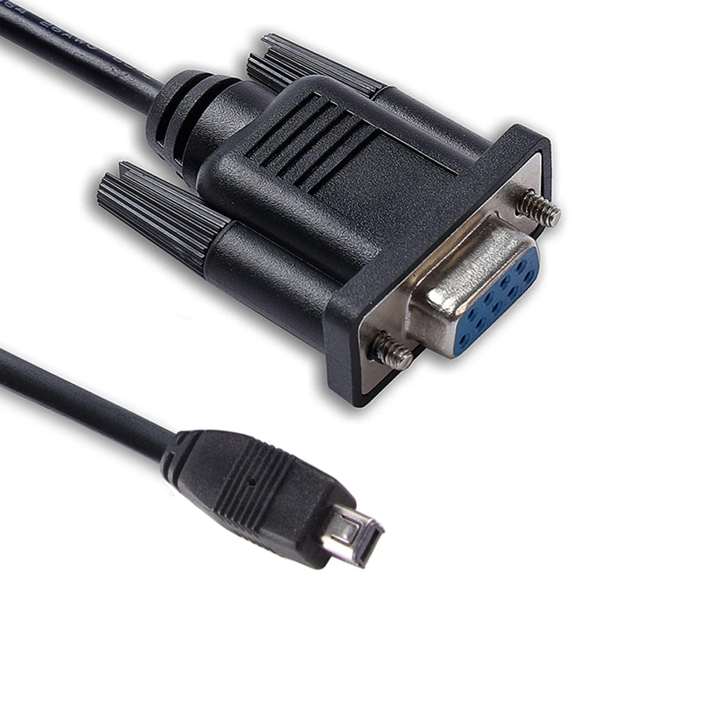 9 Pin D Sub DB9 Female RS232 Serial to Mini USB 4P for Uniden Bearcat BC250D BC296D UBC 3300XLT ...