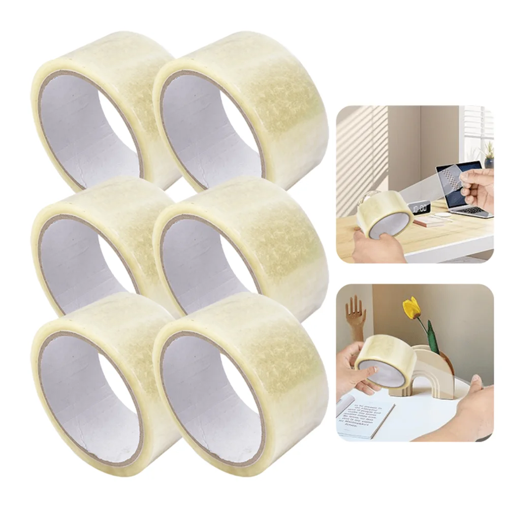 1800inch/Roll Transparent Packing Tape Waterproof Tear Resistant Quick ...