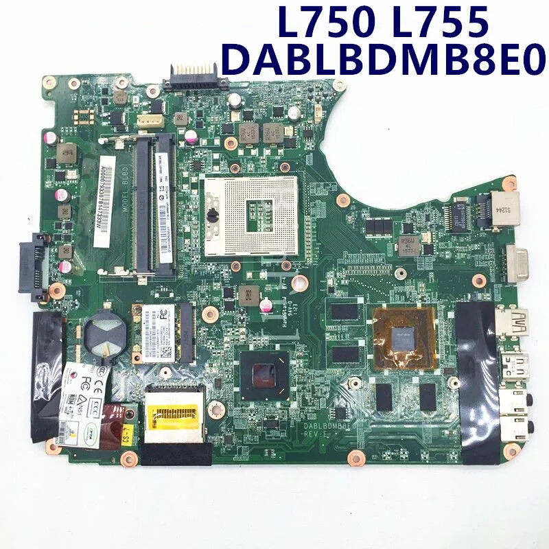 High Quality Mainboard For Toshiba L755 L750 DABLBDMB8E0 A000079330 ...