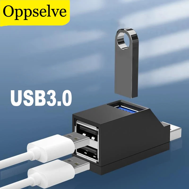 HUB USB C 3 puerto Mini Multi Puerto USB3.0 de carga de OTG para ...