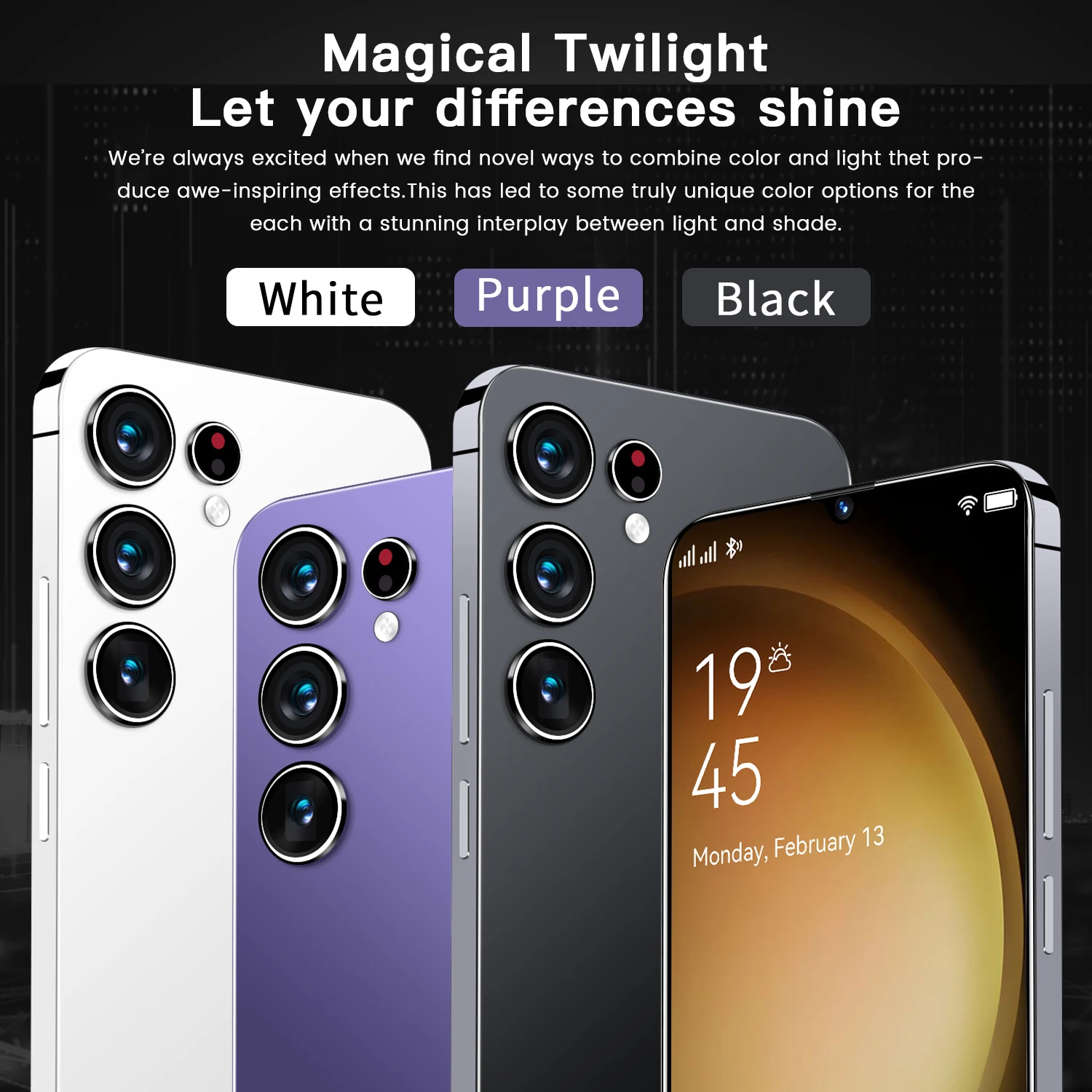 Brand S23 Ultra 5G Smartphone7.0 inch Full Screen telefone 16GB+1TB 4G ...