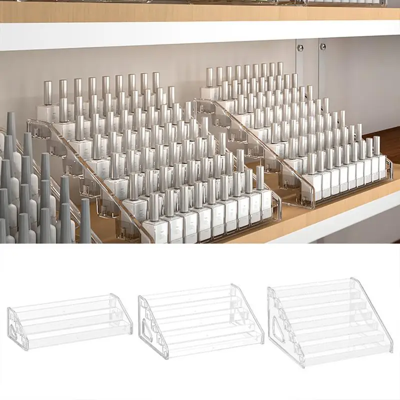 Acrylic-Display-Stand-Holder-Transparent-Tiered-Storage-Rack ...
