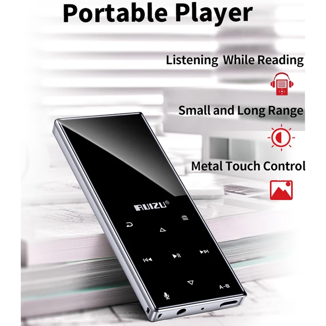 RUIZU D29 Support Bluetooth MP3 Music Player Built in Speake HiFi ...