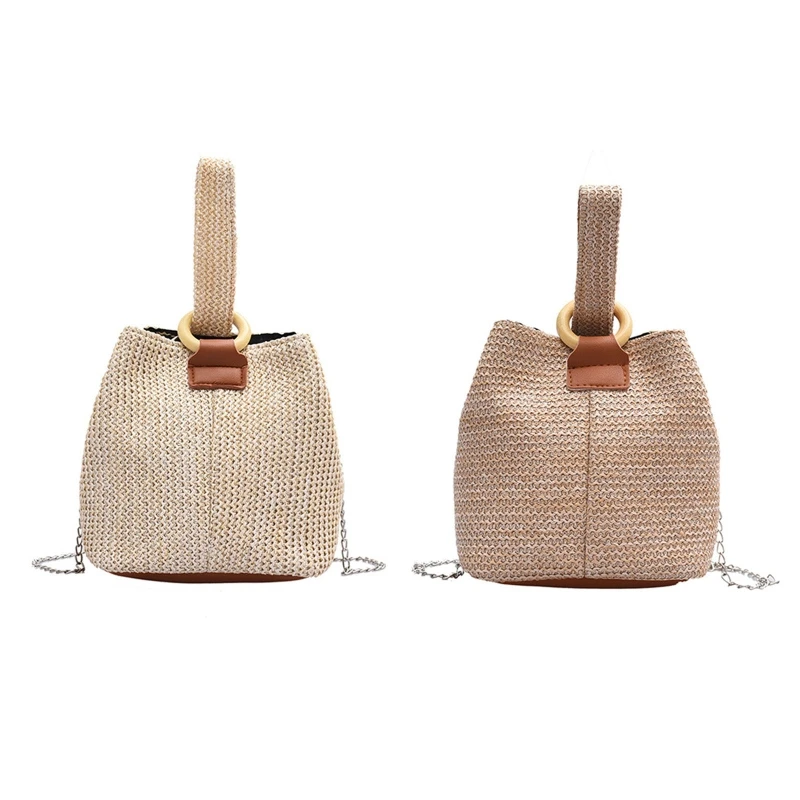 Fashion-Summer-Straw-Handbag-Shoulder-Bag-Chain-Bag-Small-Satchel ...