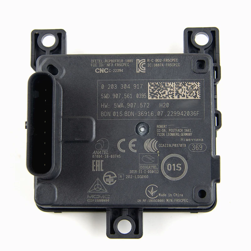 Sensor de Radar ACC 5WD907561 para VW Golf 8 Caddy Skoda Octavia Audi ...