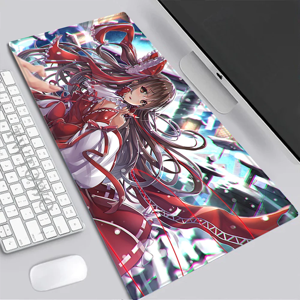 touhou Mousepad HD Printing Computer Gamers Locking Edge Non-slip Mouse ...