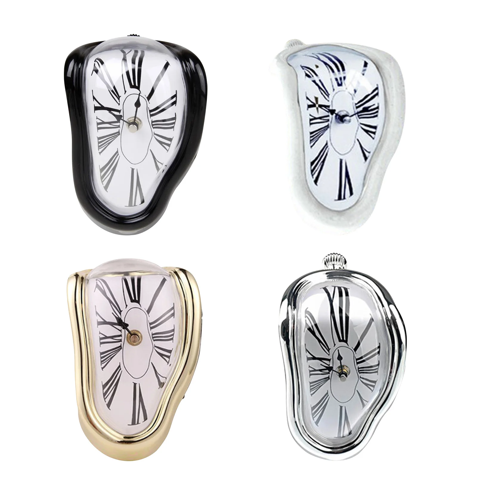 2022 New Novel Surreal Melting Distorted Wall Clocks Surrealist ...