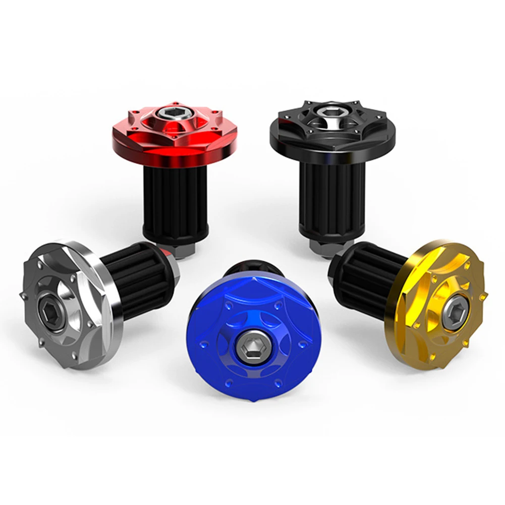 2PCS-Motorcycle-Handle-Bar-Ends-Plug-Grips-Plug-Aluminum-Handlebar-Caps ...
