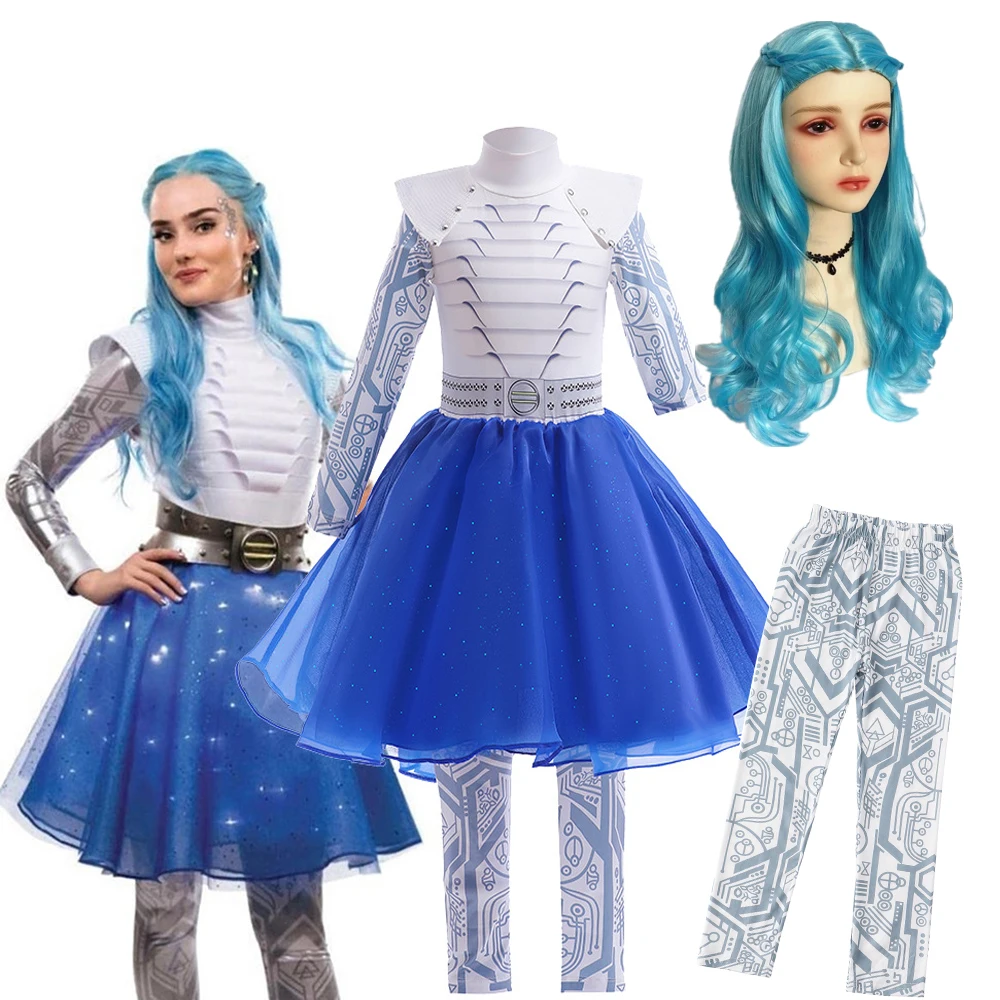 Disfraz-de-Zombies-3-Addison-alien-para-ni-os-traje-de-animadora-para ...