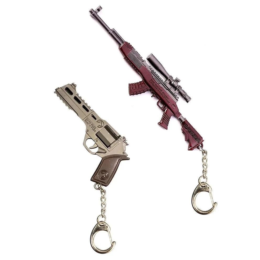 New-Game-PUBG-Novelty-Guns-Keychain-Pendant-Trinket-Sniper-Key-Holder ...