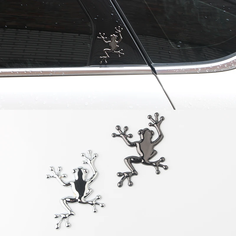 Cute Frog Logo Car Stickers Truck Body Emblem Decals for E90 W203 W204 ...