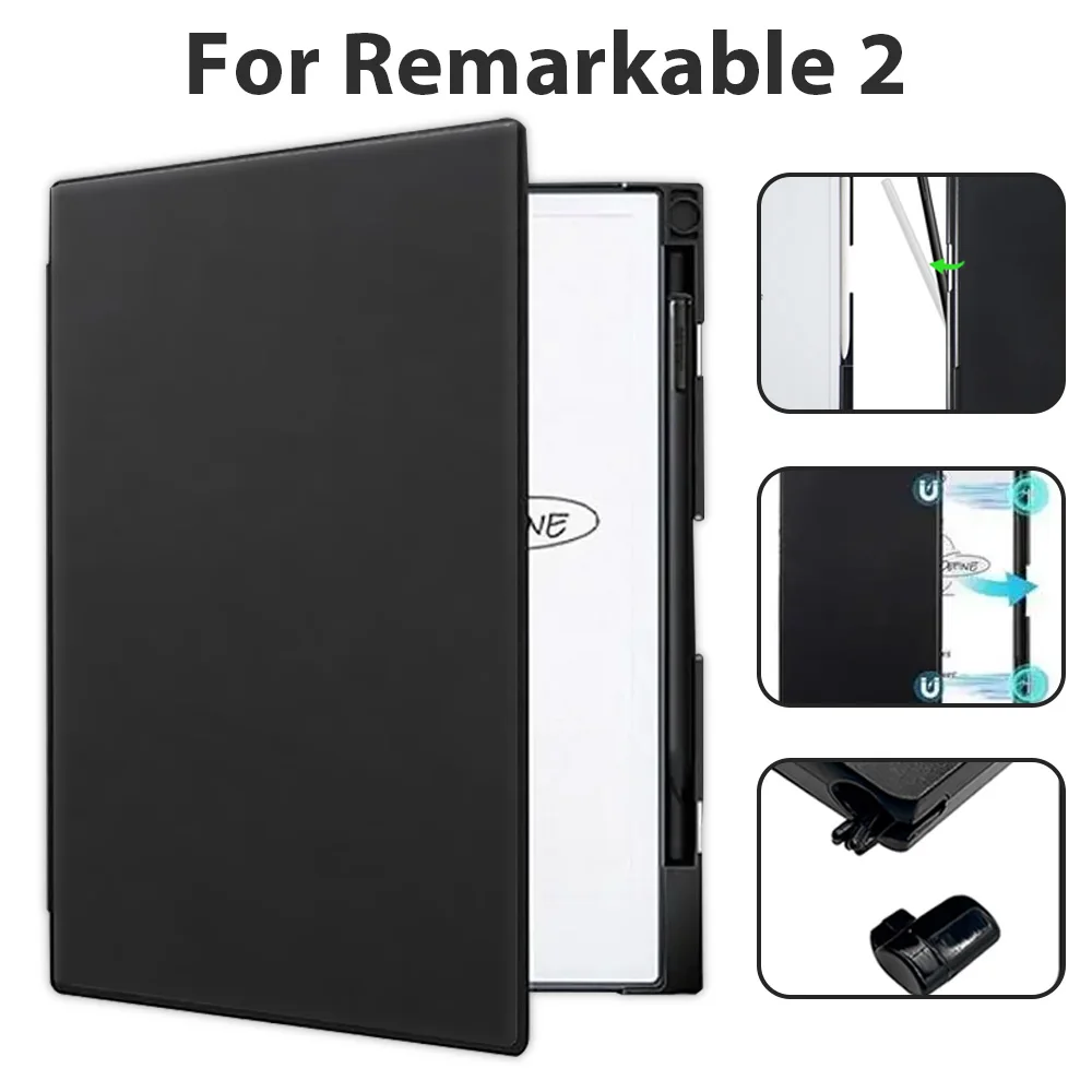 Ultra Thin Case For Remarkable 2 Lightweight Tablet Cover With Pen Slot ...