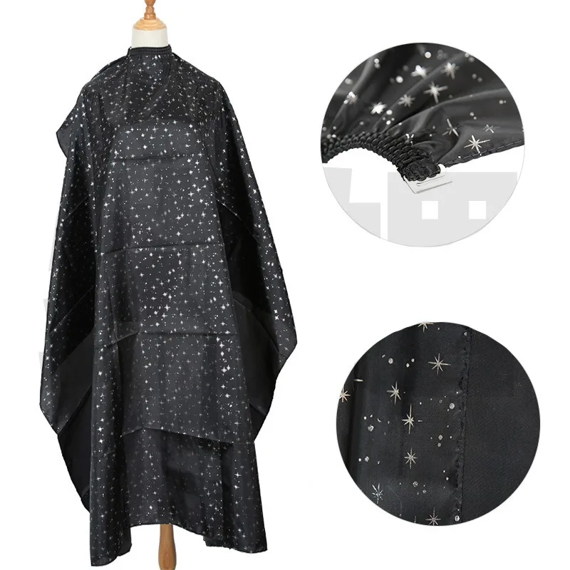 Barber-Capes-Professional-Hair-Dye-Salon-Oil-Treatment-Apron-Wrap ...