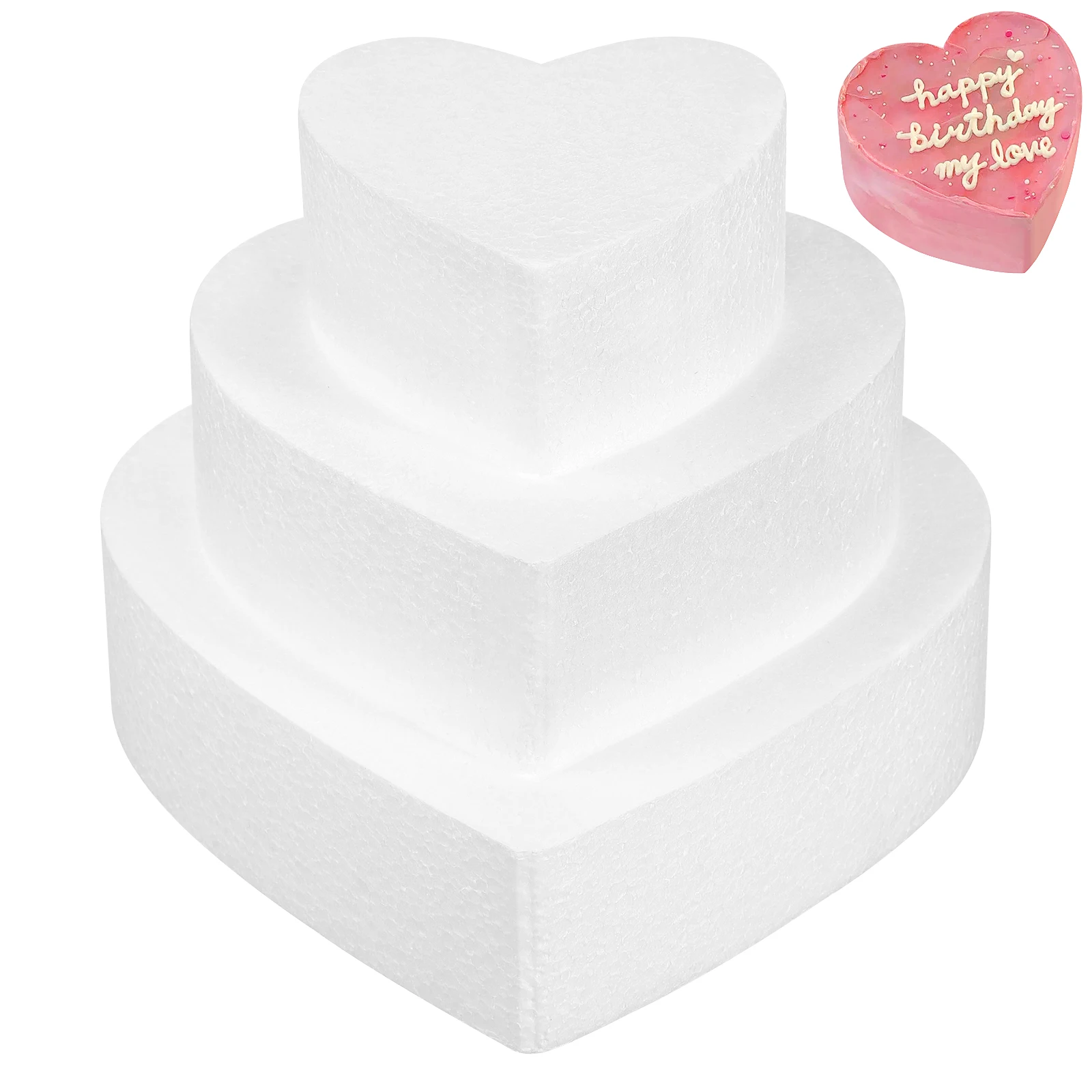 3pcs-Shapes-For-Cakes-Paper-Cups-Heart-Shaped-Cake-Mold-DIY-Polystyrene ...