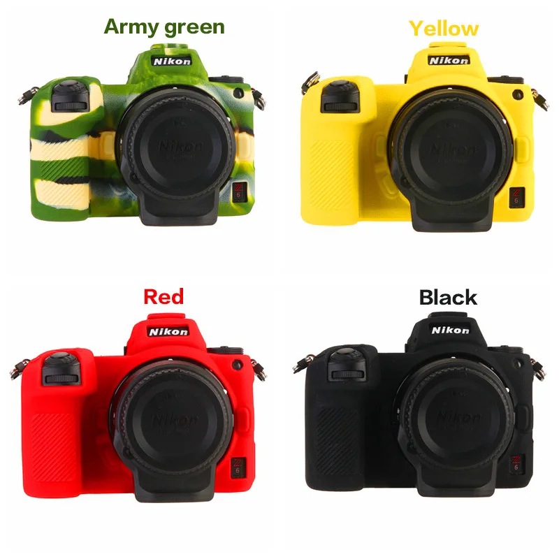 Colorful Soft Rubber Silicon Case Body Cover for Nikon Z7 Z6 Camera ...