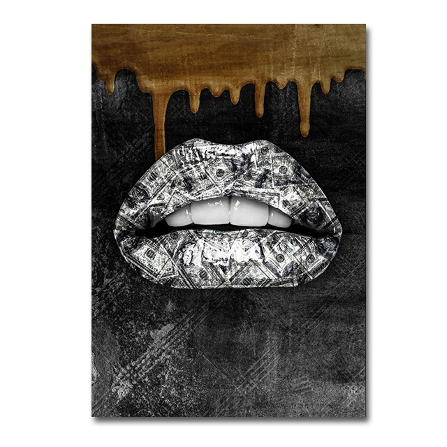 Lipstick And Money Background