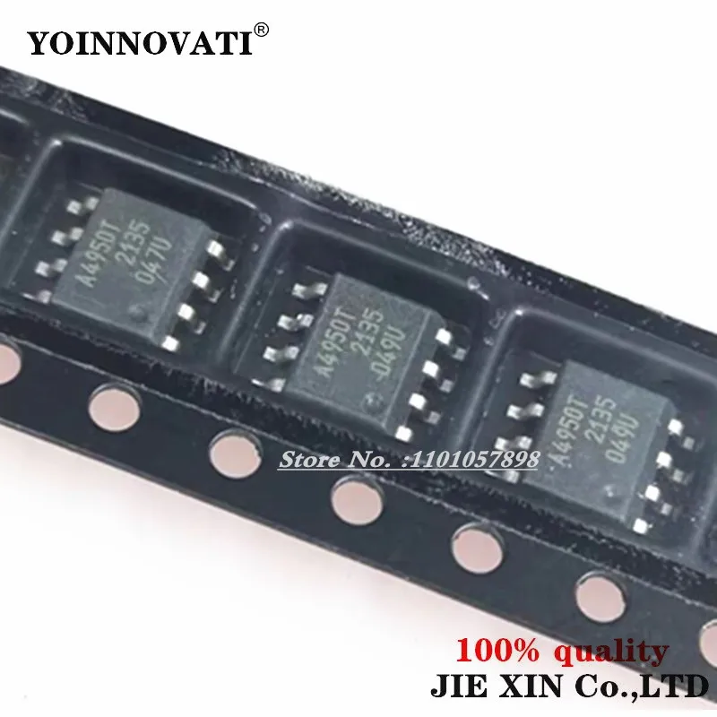 MOTOR DVR FULL BRDG 8SOIC 4950 A4950ELJTR A4950, 10 piezas, IC, PWM, A4950ELJTR-T