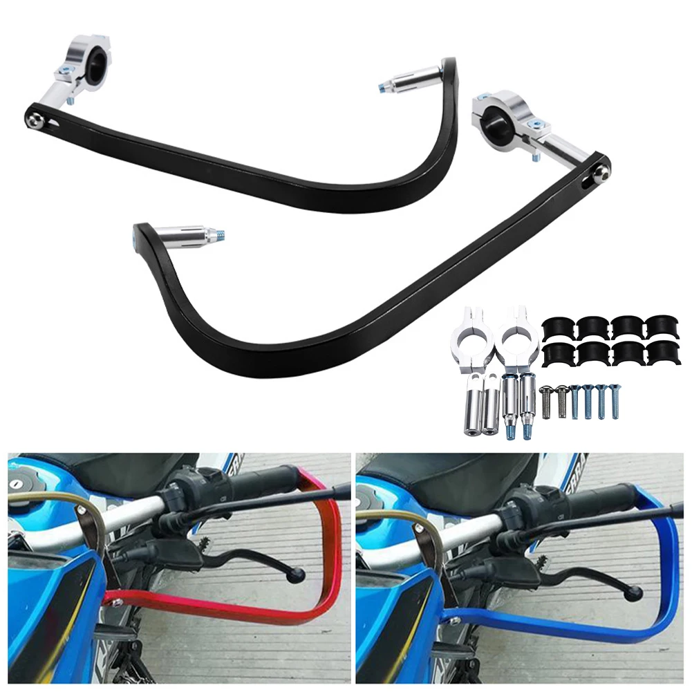 2PCS-22mm-Aluminum-Motorcycle-Hand-Guards-Motocross-Dirtbike-MX-ATV ...