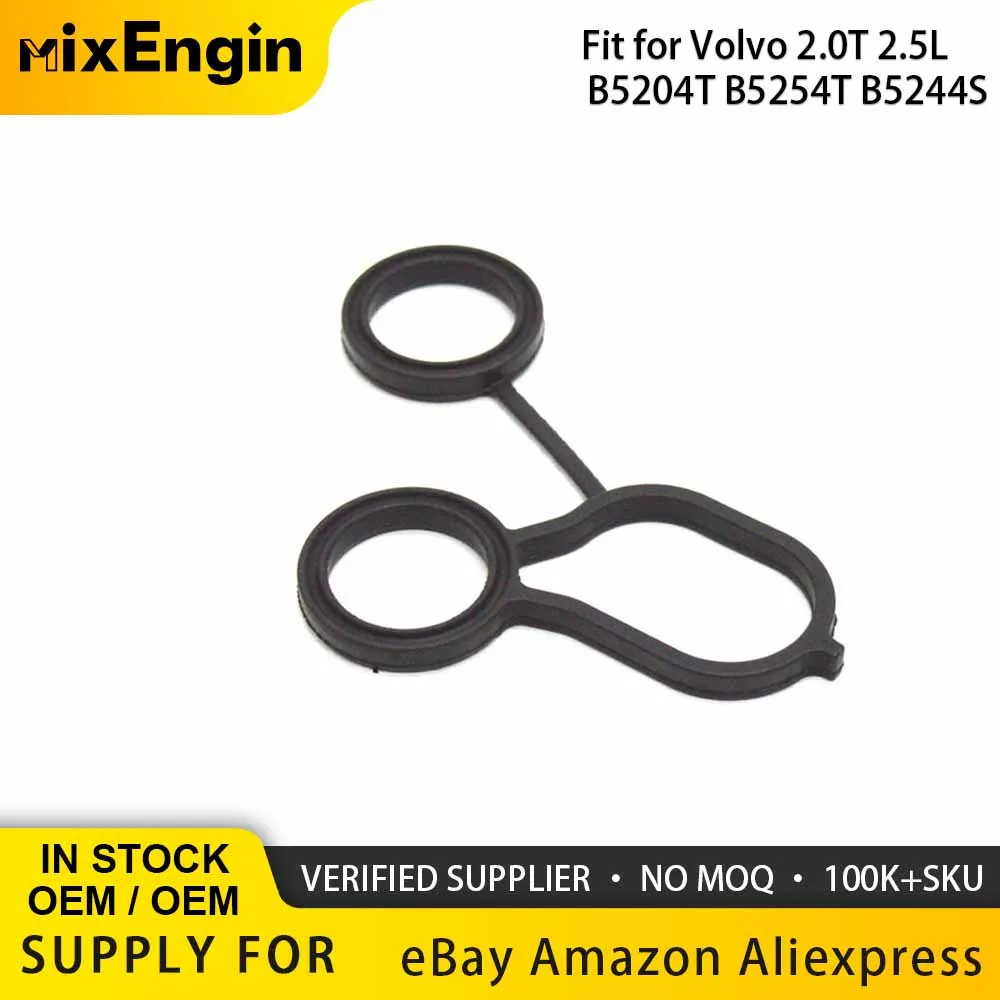 Engine Parts AUTOMOTIVE Genuine Oil Filter Housing Gasket Fit 2.0 2.5 T ...