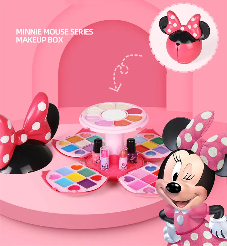 Minnie Mouse Eye Makeup