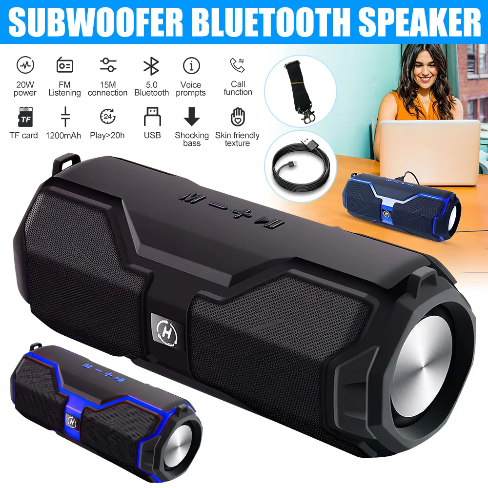 H29-Wireless-Bluetooth-Speaker-Portable-Outdoor-Camping-Stereo-Enhanced ...